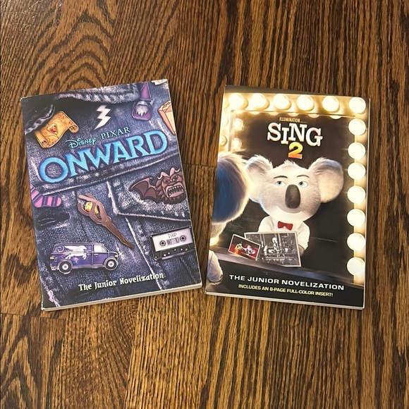 Disney | Other | Disney Pixar Onward And Sing 2 Junior Novelization ...